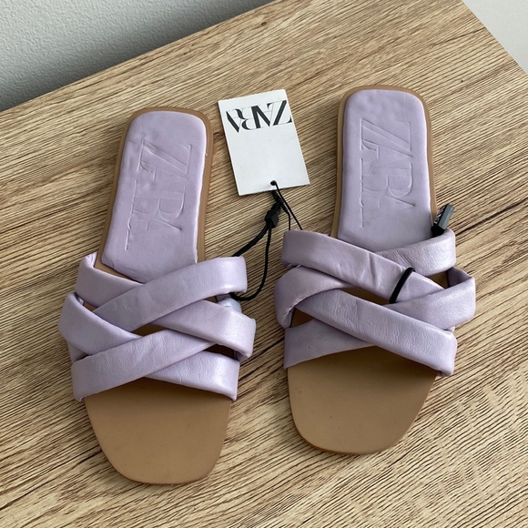 Zara | Shoes | Zara Strappy Slides | Poshmark